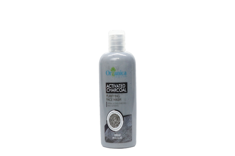 Activated Charcoal Purifying Face Wash 100ml - Organica